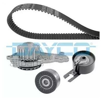 DAYCO KTBWP3100 Комплект ремня ГРМ с вод. насосом (Dayco) (ремень 144 зуб. водяной насос 2 ролика)