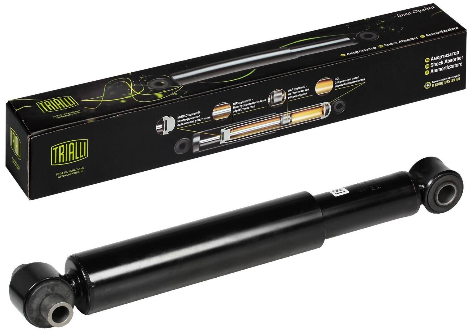Амортизатор передний для а/м MAN TGA (04-) TGS (07-) TGX (07-) (435 715 20x105 24x55 ) Trialli арт. AH51013