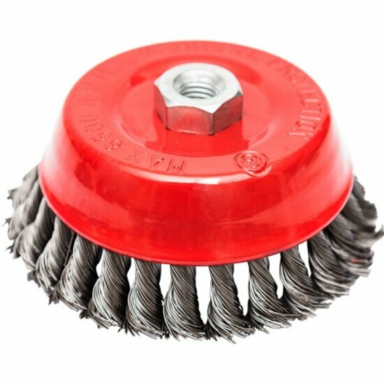 Щетка для УШМ Beorol , чашка, 125 мм, М14, витая проволока