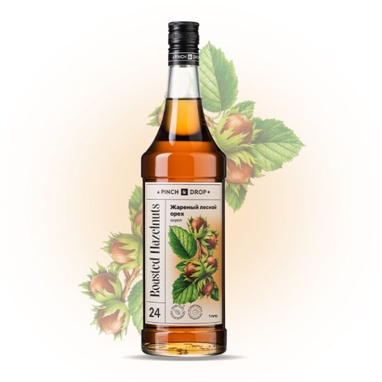 Сироп Pinch&drop Лесной орех, стекло, 1л