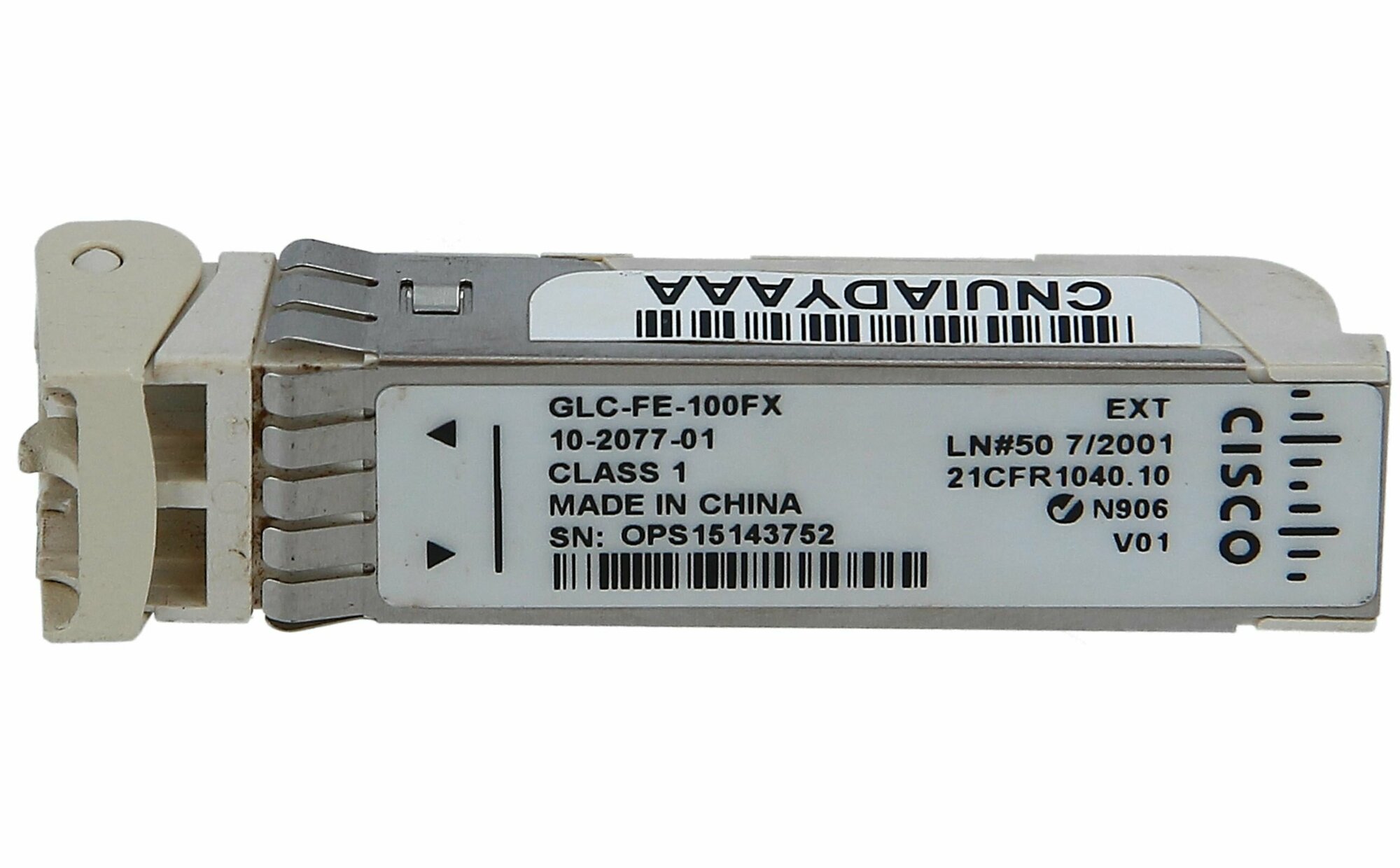 Оптический трансивер Cisco GLC-FE-100FX