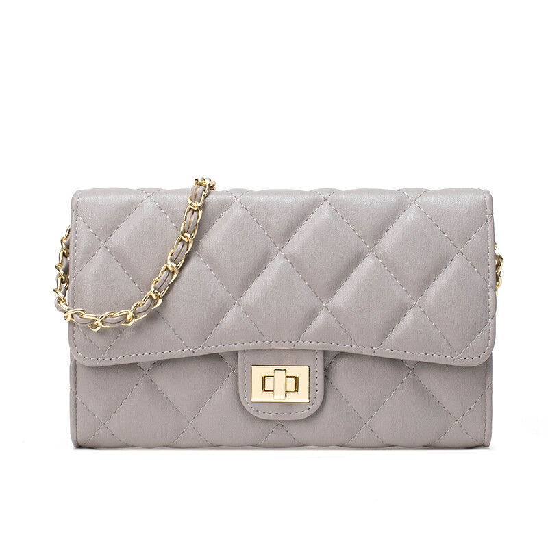 Высококачественная универсальная стеганая сумка на цепочке в стиле Chanel 2025 года, модная сумка большой вместимости для женщин, новая женская сумка через плечо