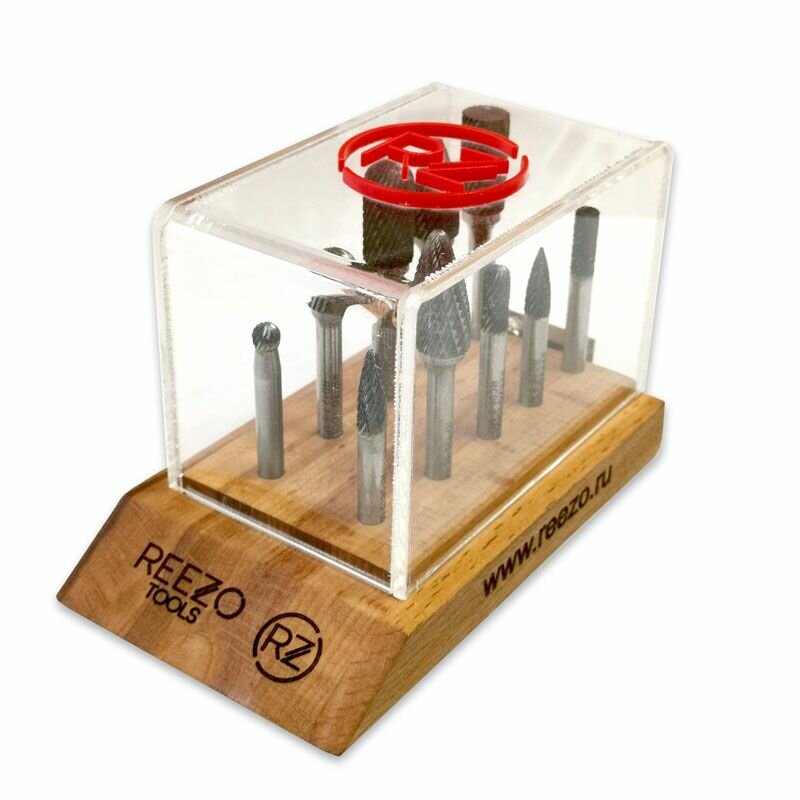 Набор борфрез твердосплавных Reezo Tools