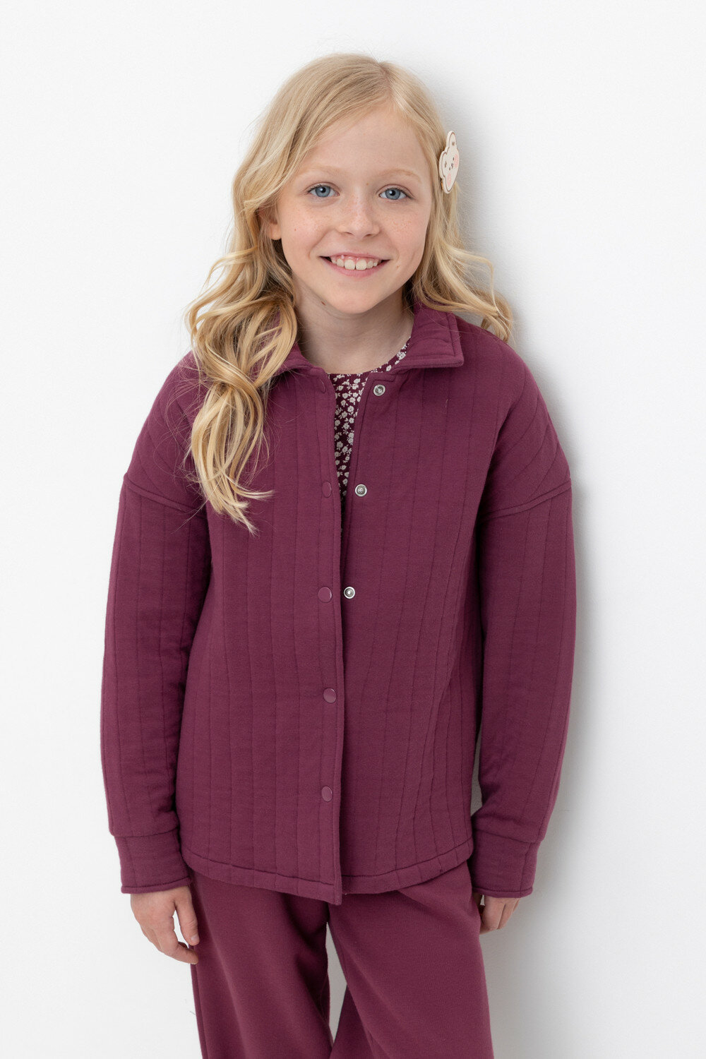 Куртка КР 302577/насыщенная клюква к499