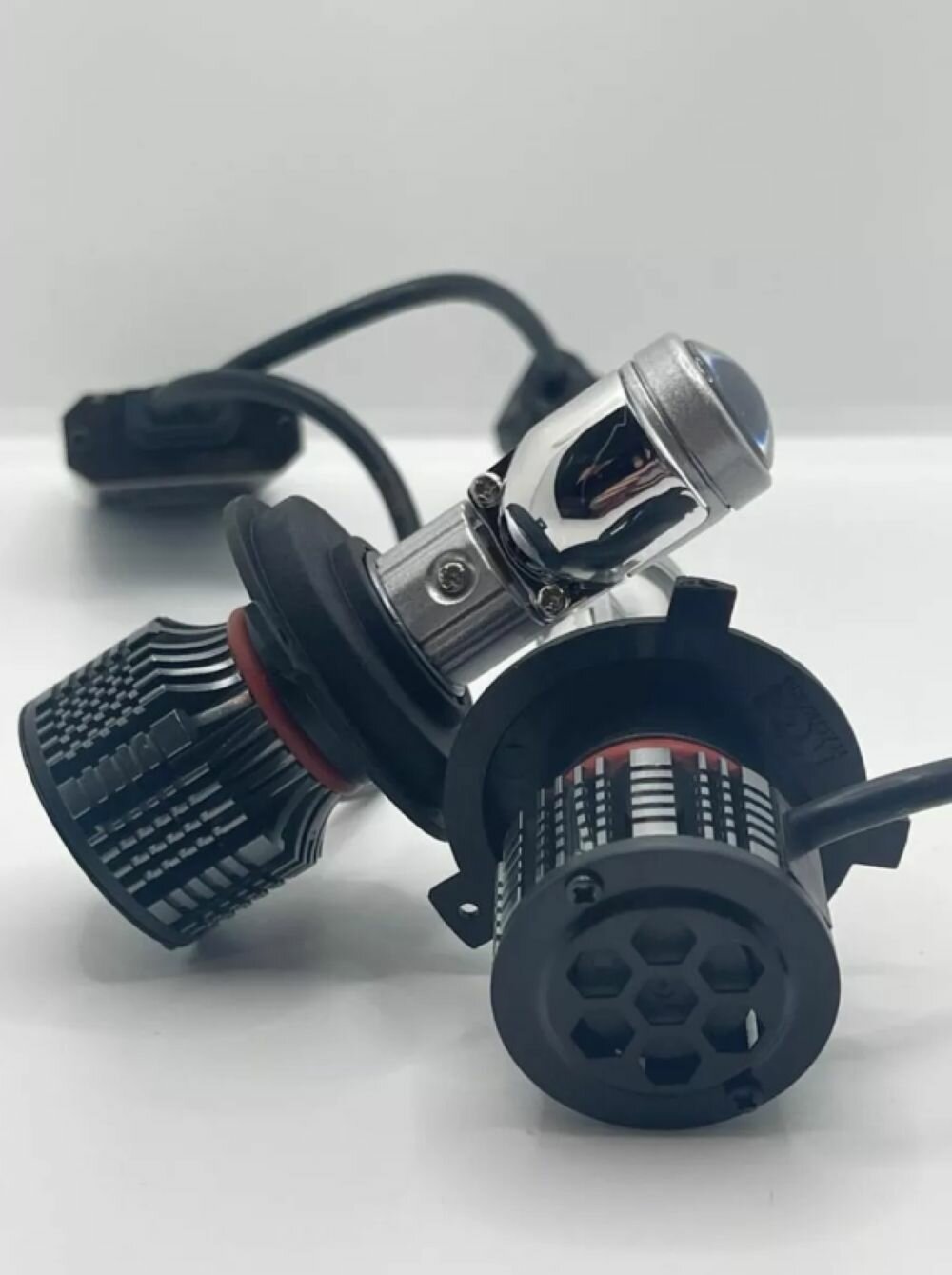 MINI BI LED Линзы H4 Светодиодные лампы для авто