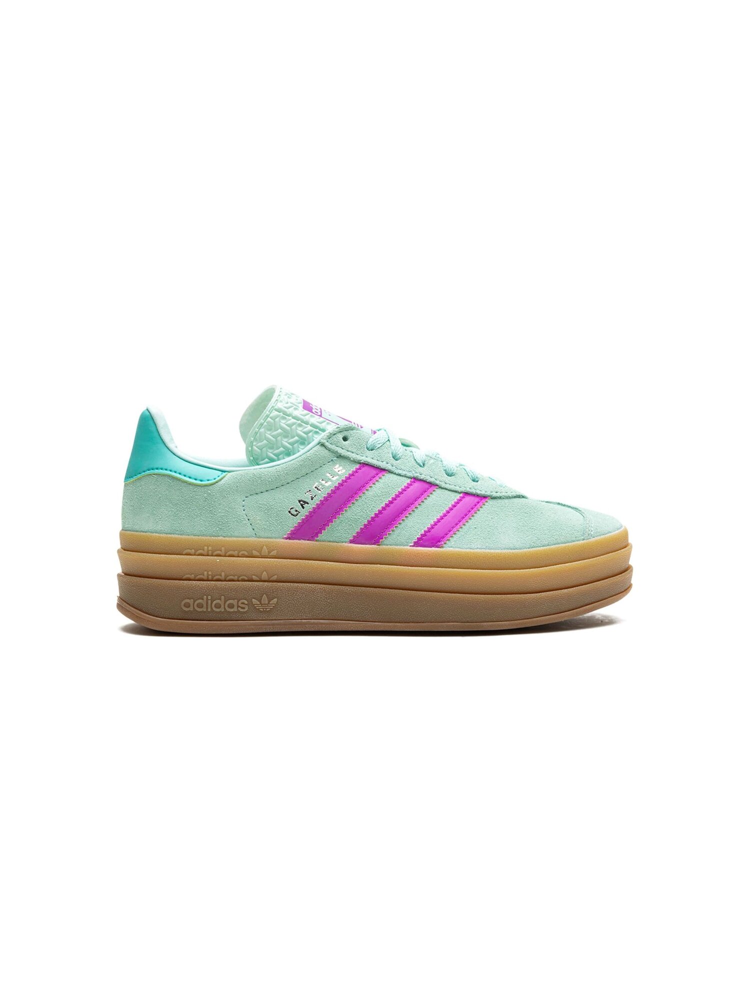 Кроссовки Gazelle Bold Turqoise/Pink