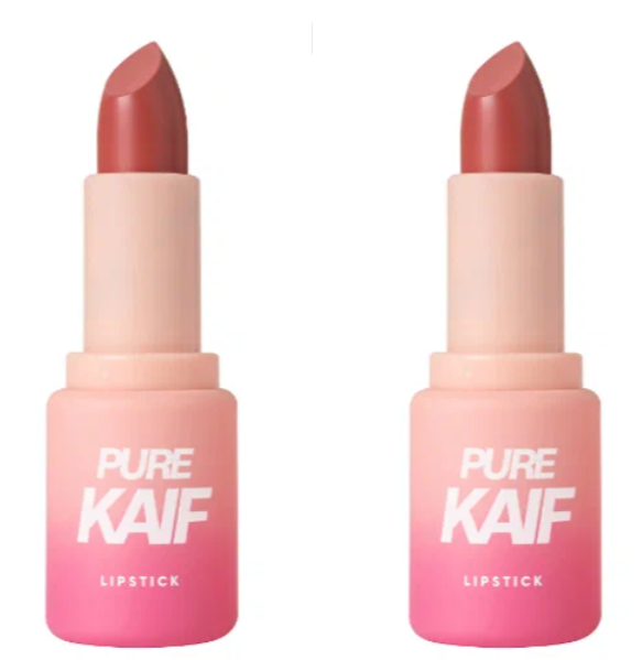 Помада в стике Love Generation Pure kaif, тон 07 теплый красный, 4,1 г, 2 шт