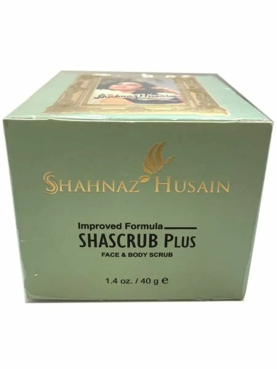 SHAHNAZ HUSAIN (SHASCRUB PLUS - Face and Body Scrub)/шаскраб скраб для лица И тела 40Г
