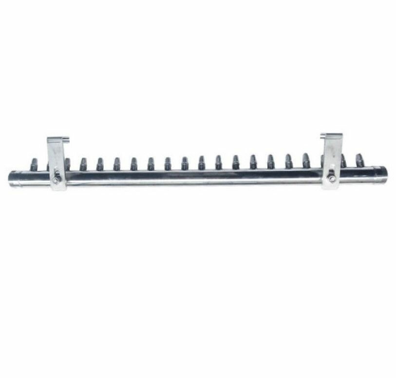 Многоструйный линейный излив WFC 1500 из нержавеющей стали, длина 1,5 м