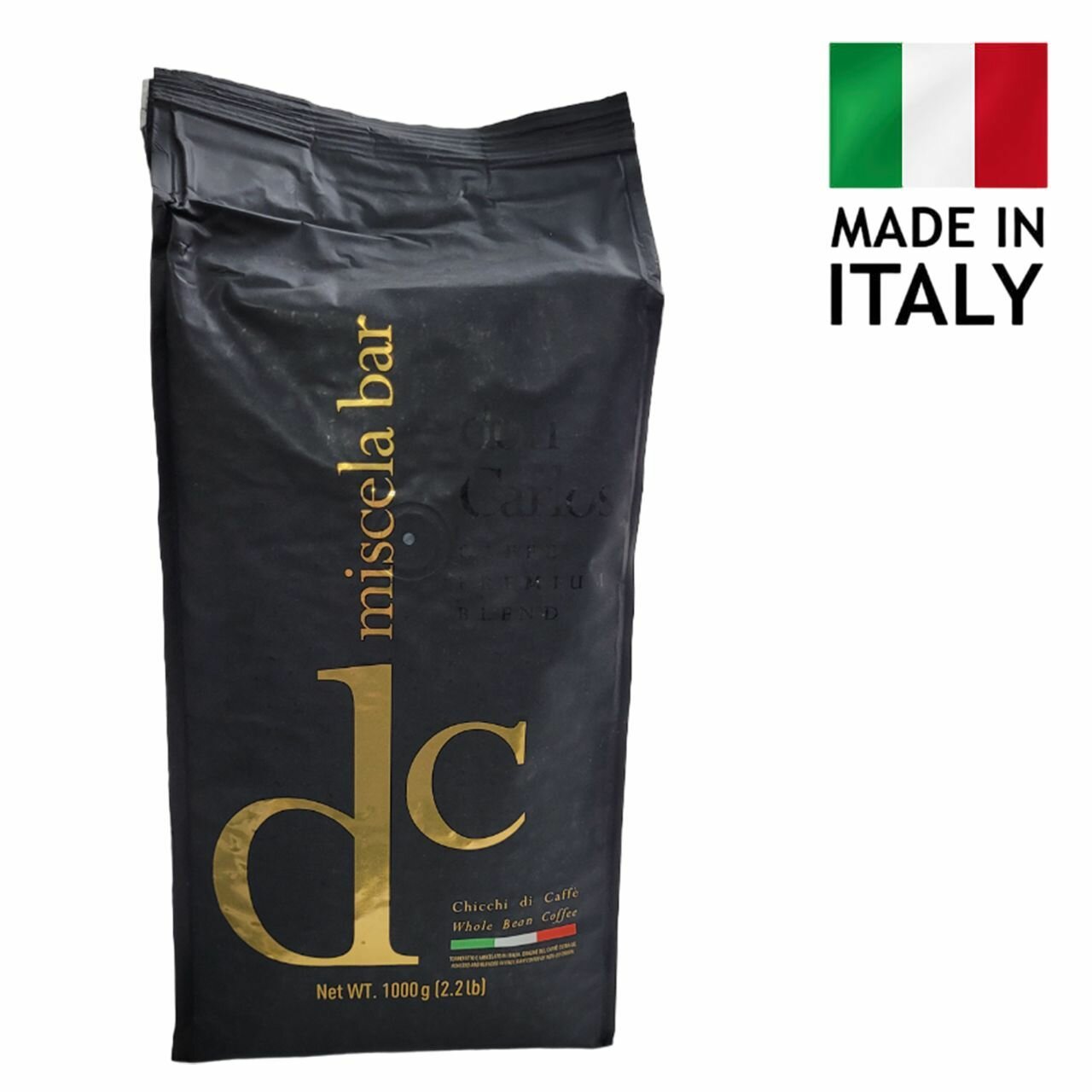 Кофе в зёрнах Don Carlos Miscela Bar 1кг