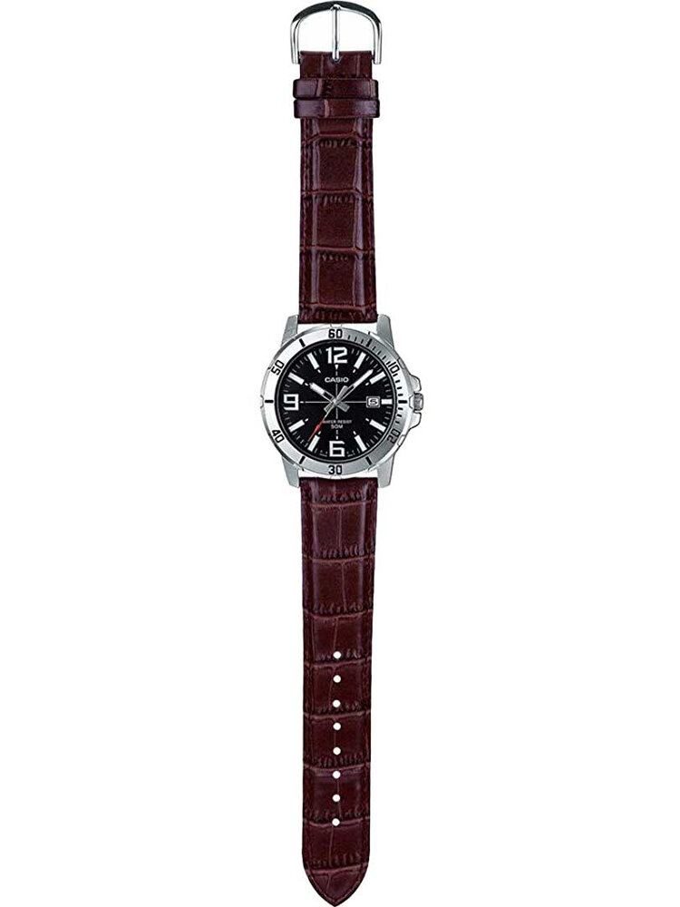 Наручные часы CASIO Collection, серебристый/черный — фото 1
