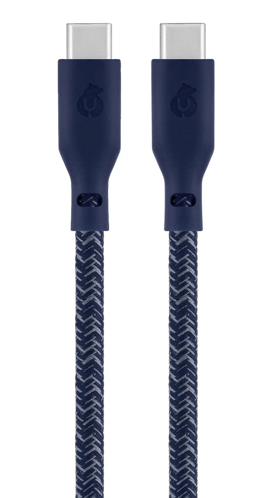 Кабель uBear Trend (USB-C/USB-C 2.4м 140W) синий
