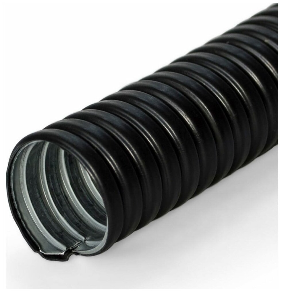 Металлорукав в ПВХ оболочке Промрукав Р3-ЦП-НГ-25 50м PR.08253