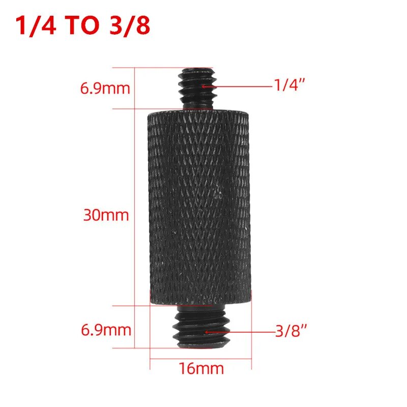 Адаптер 1/4" - 3/8" Haosim, Цвет: 14 TO 38