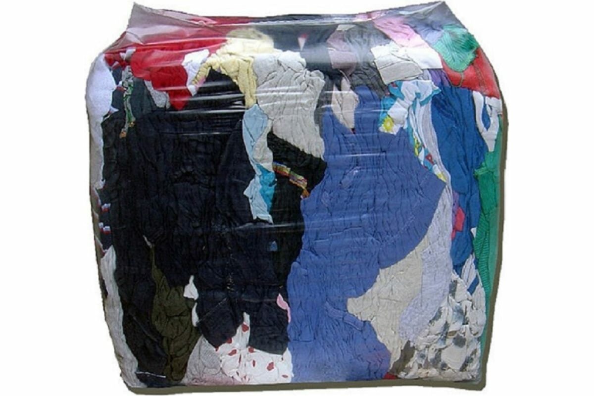 Ветошь обтирочная коттон цветной 10кг/1 NEW