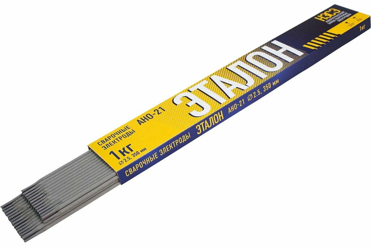 ООО "нзсэ" Электроды сварочные АНО-21 ф2.5мм 1кг картон эталон 7930095130548