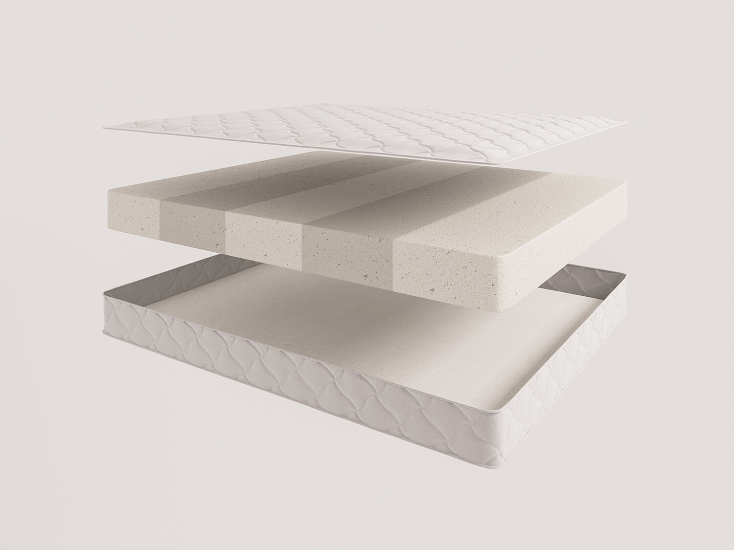 Матрас Evita Zone Plus 140х200 высота 16 см анатомический жесткий Беспружинный