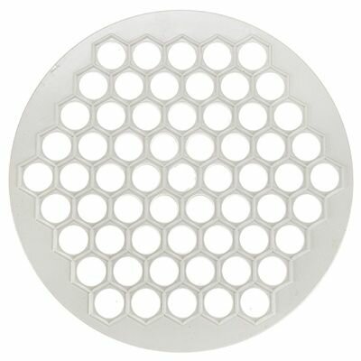 Пельменница КНР пластмассовая, диаметр 24,5 см, высота 1 см, на 61 штуку