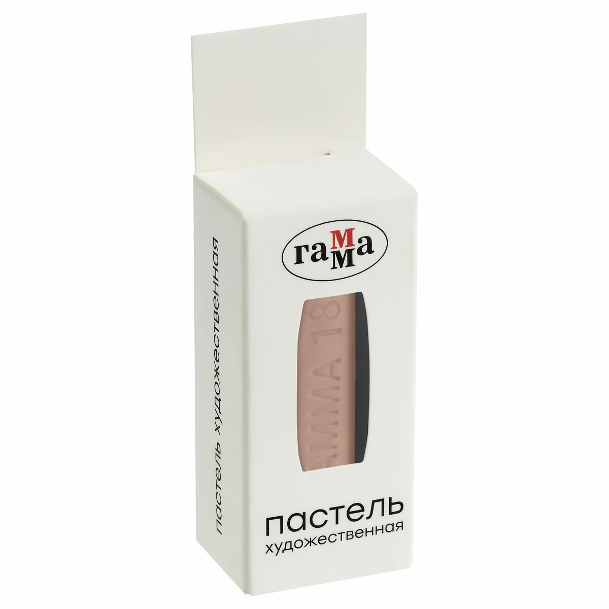 Пастель сухая художественная Гамма, облепиховая № 181, штучная, картон. упак. (210823_181), 36 уп.