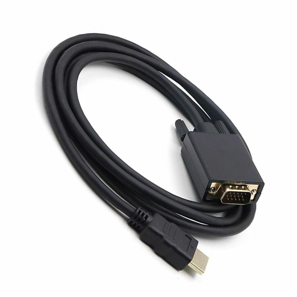 1,8 м HDMI-VGA с кабелем для преобразования микросхем