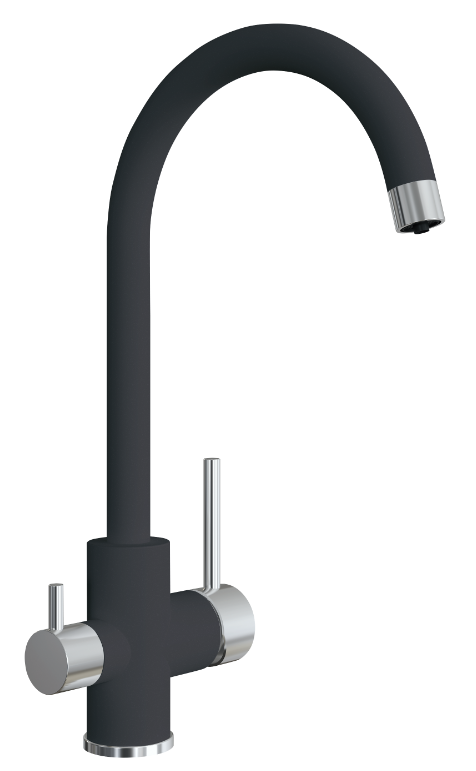 Смеситель Florentina Клио FL антрацит 333.13Н.2123.302