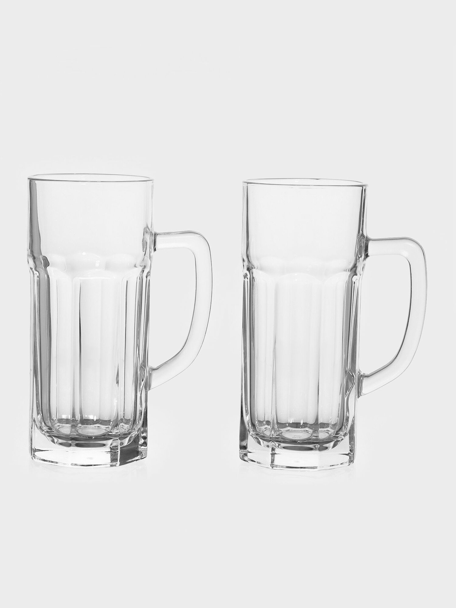 Набор пивных кружек Casablanca, 685 мл, 2 шт, стекло, цвет прозрачный
