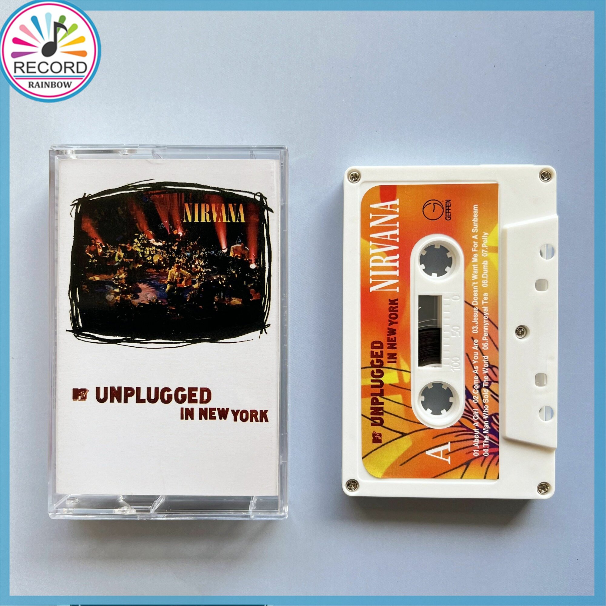 Nirvana Unplugged In New York кассета Совершенно новый Запечатанный