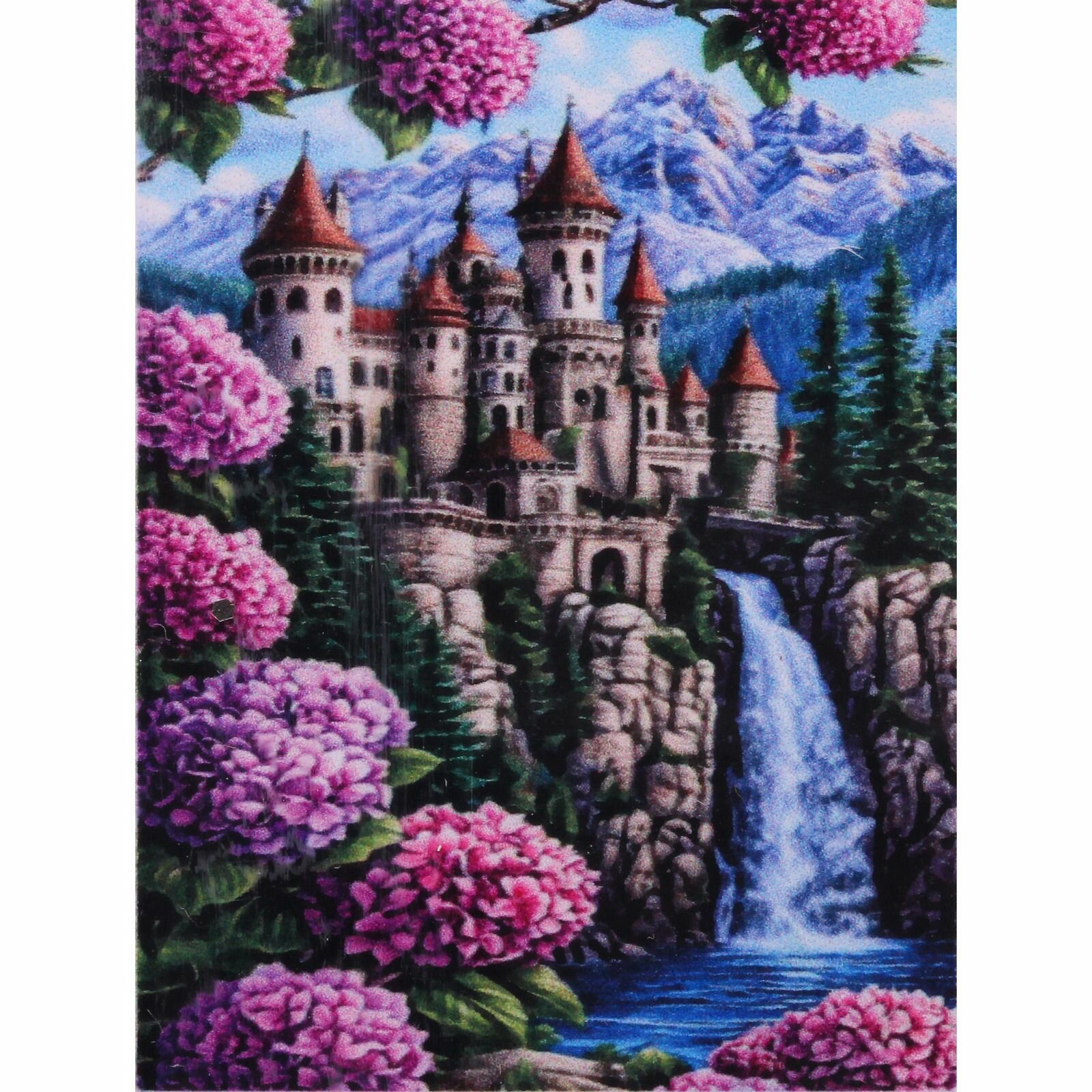 Алмазная мозаика в рулоне 30*40см полная выкладка "DIAMOND", Замок