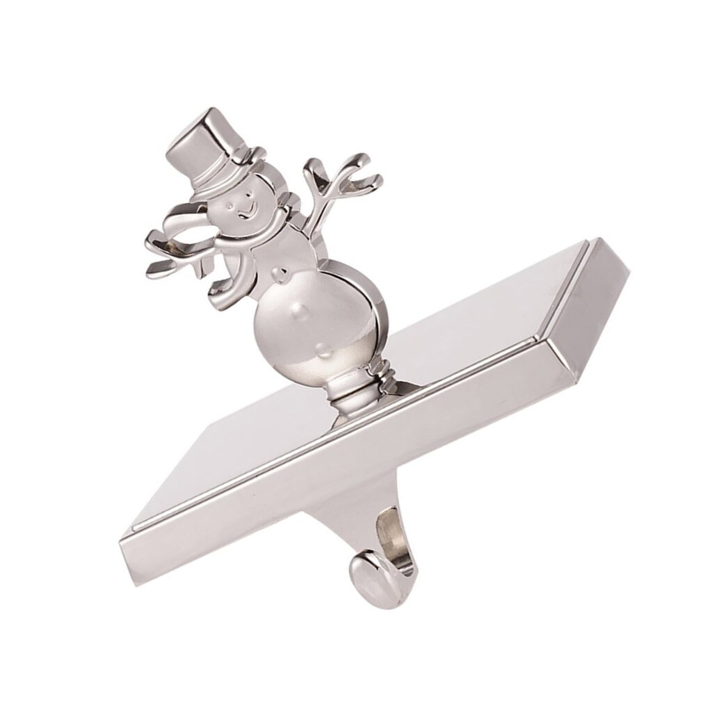 Домашний декоративный крючок для чулок из цинкового сплава с серебряным покрытием
