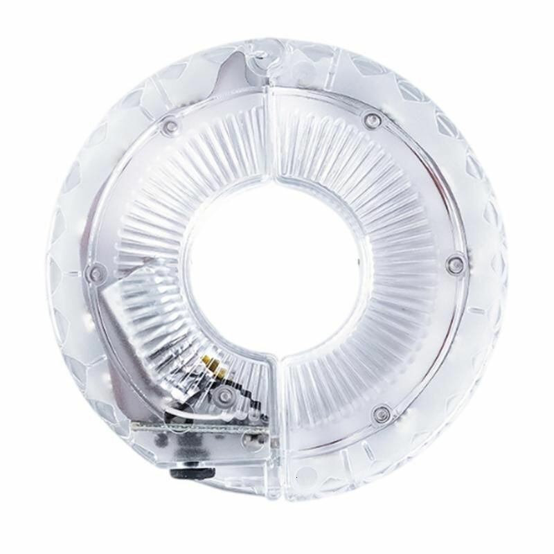 Активируемый движением велосипедный фонарь с разноцветными спицами для безопасности и удовольствия