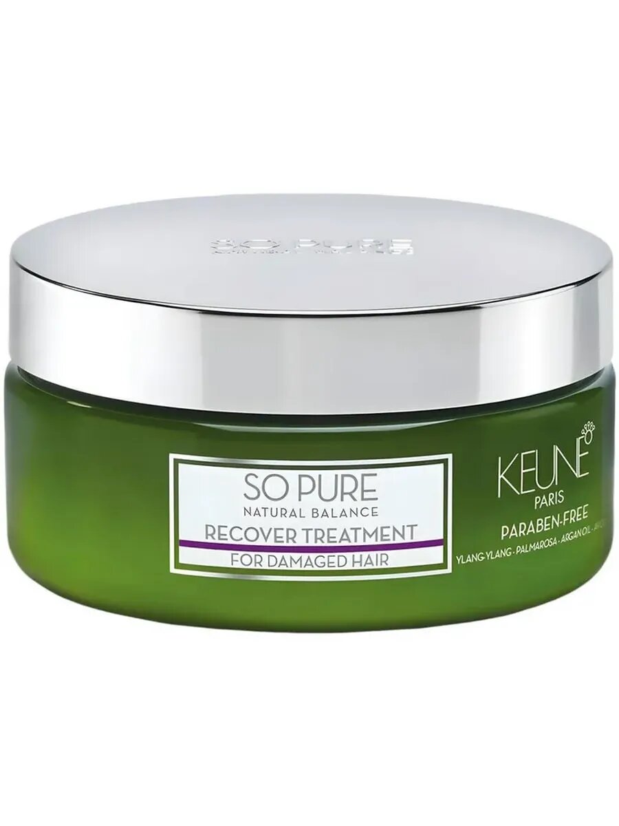 Маска для волос Keune So Pure Recover Treatment, Восстанавливающая маска, 200 мл