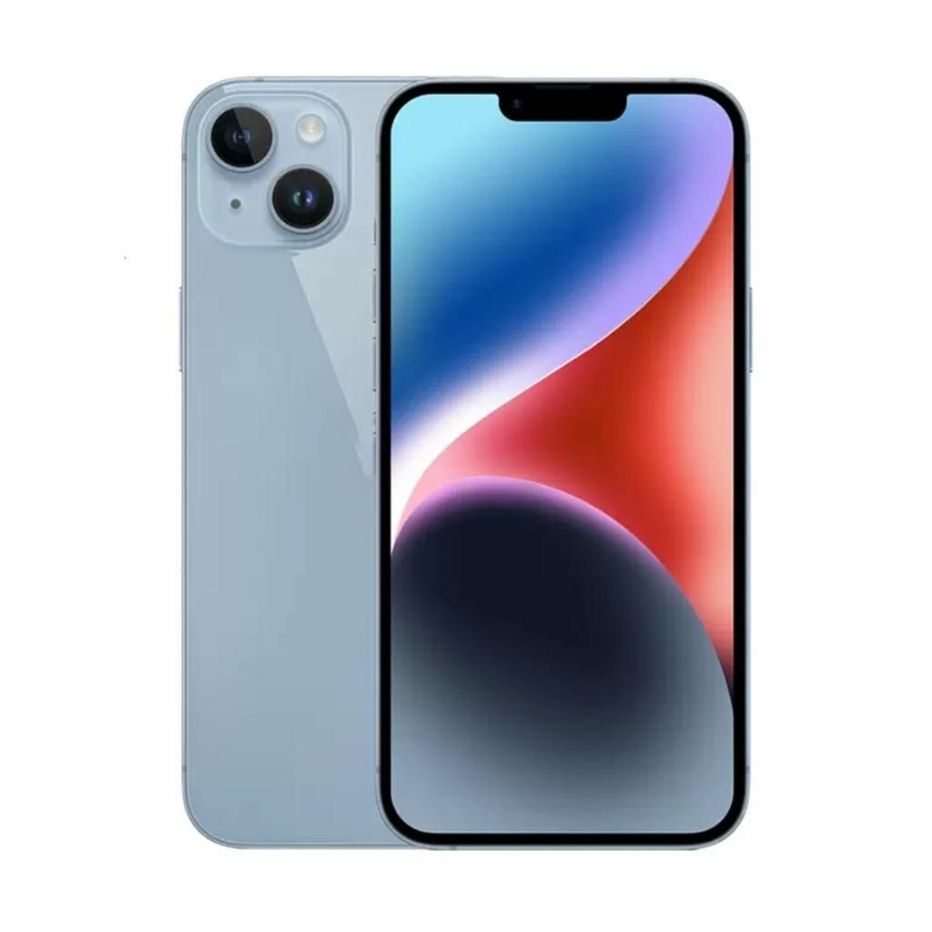 Макет телефона 14 Plus, Синий