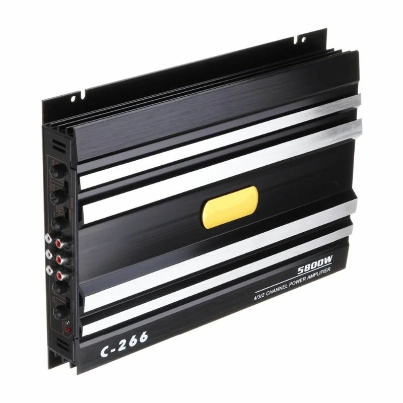 Автомобильный усилитель RMS 5800W для сабвуфера 4-канальный усилитель высокой мощности