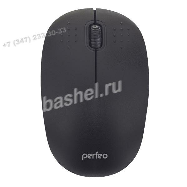 Мышь Perfeo TARGET беспров. опт. 3 кн, DPI 1000, USB, чёрная