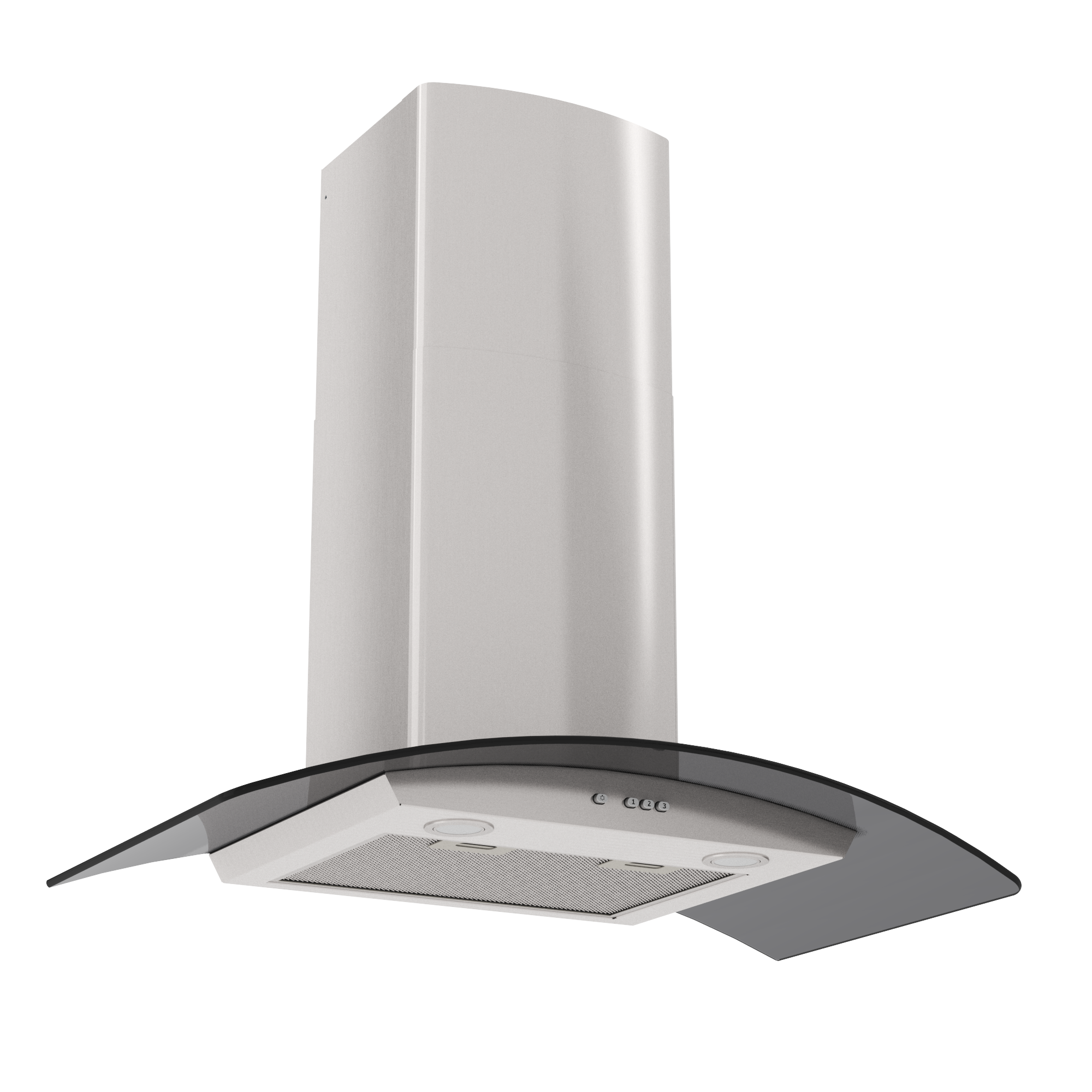 Вытяжка Elikor Amethyst 90H-650-K3D, нержавеющая сталь, мощность 155 Вт