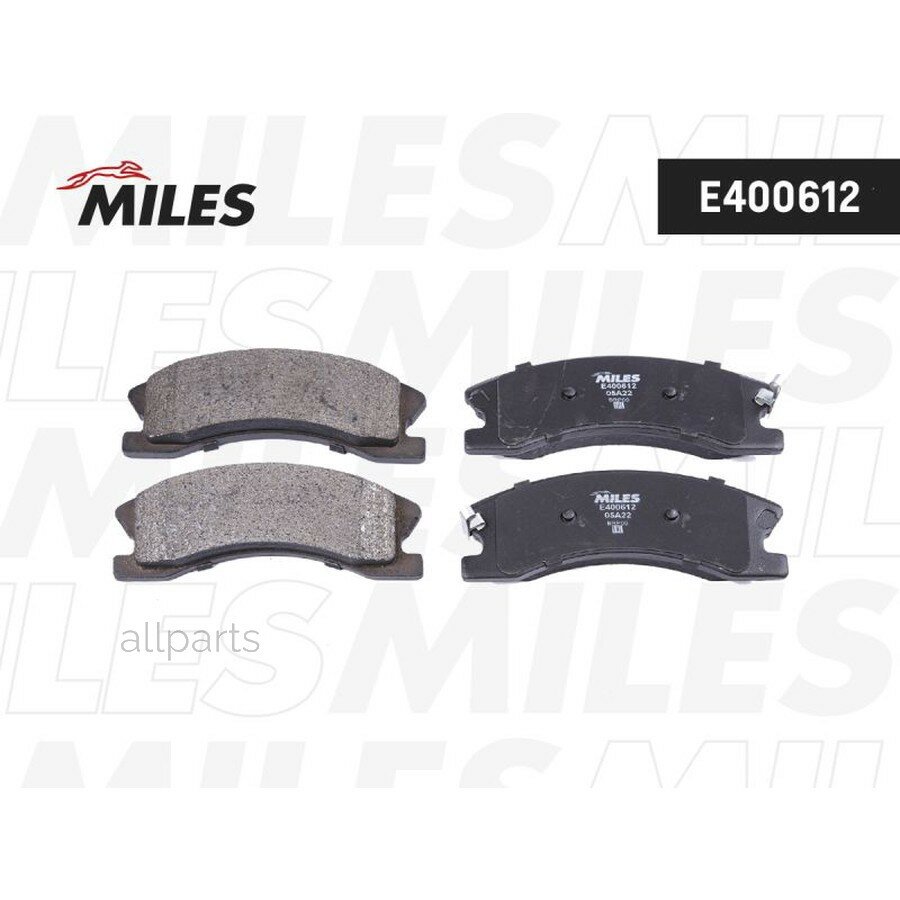 MILES E400612 Колодки тормозные JEEP GRAND CHEROKEE II 00- передние