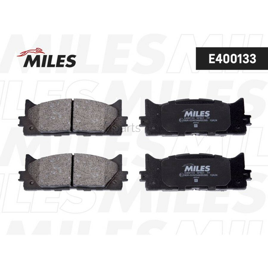 MILES E400133 Колодки тормозные TOYOTA CAMRY V40 06-/V50 11-/LEXUS ES 240/350 06- передние