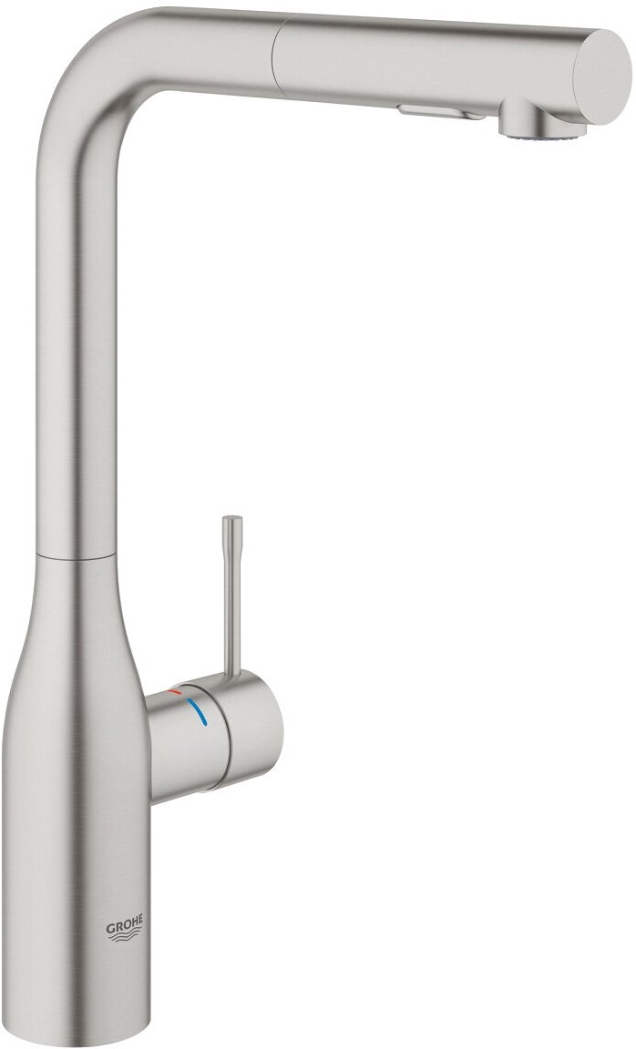 Смеситель для кухни с выдвижным изливом Grohe Essence New 30270DC0