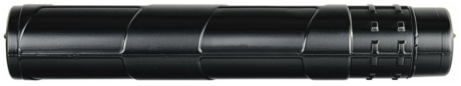 Тубус для чертежей телескопический, длина 36,5-64 см, формат А1, диаметр 6 см, черный, STAFF, 271255