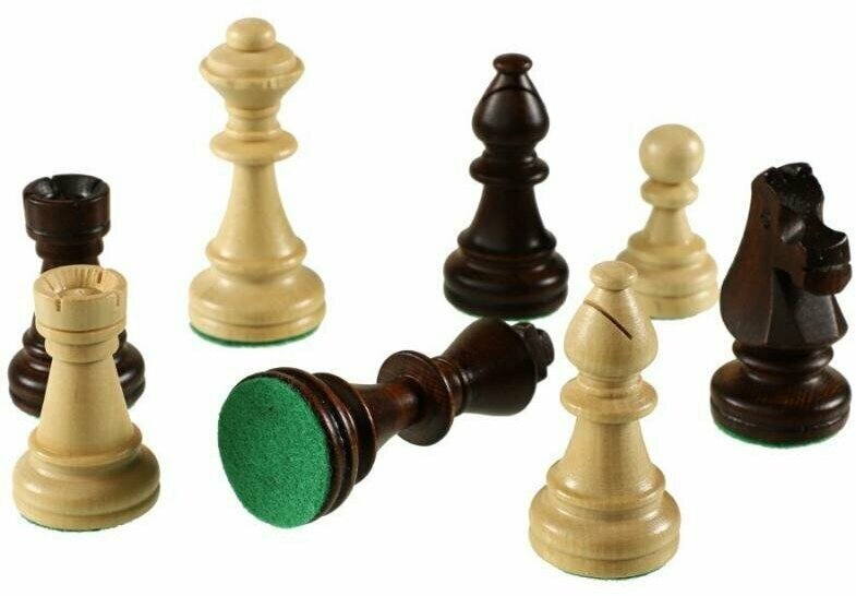 Шахматные фигуры Стаунтон 7 в полиэтиленовой упаковке, Madon