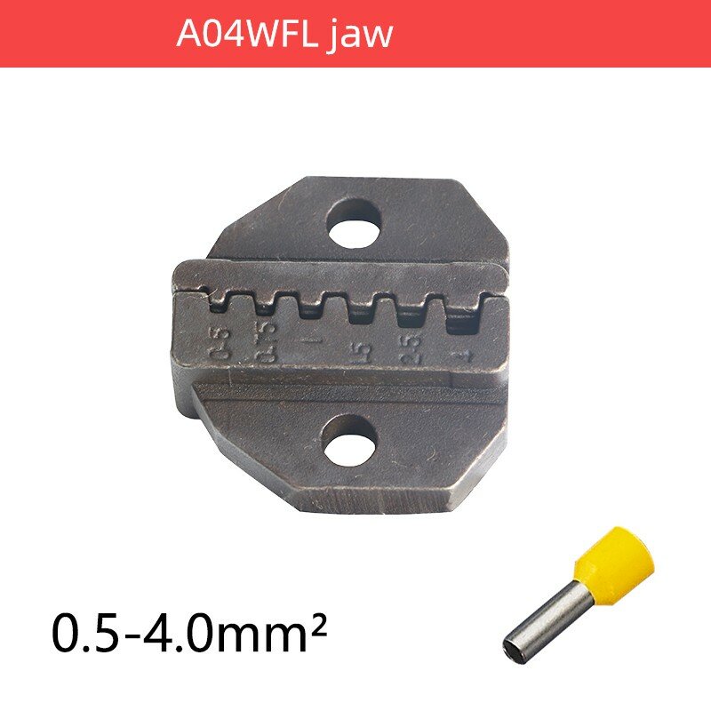 Зажимная губка A04WFL, совместима с термоусадочными трубками, инструмент для соединения проводов