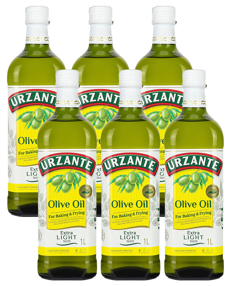 Масло Оливковое Urzante 100% 1л- 6 шт