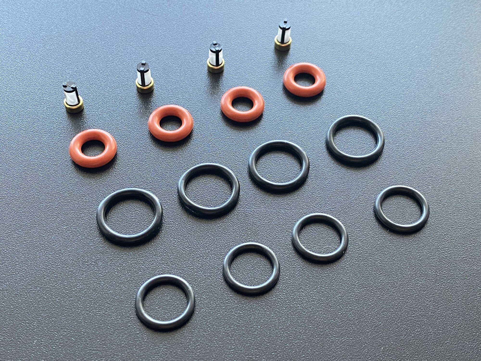 Комплект колечек топливной форсунки на 5 штук Audi Skoda Seat Volkswagen