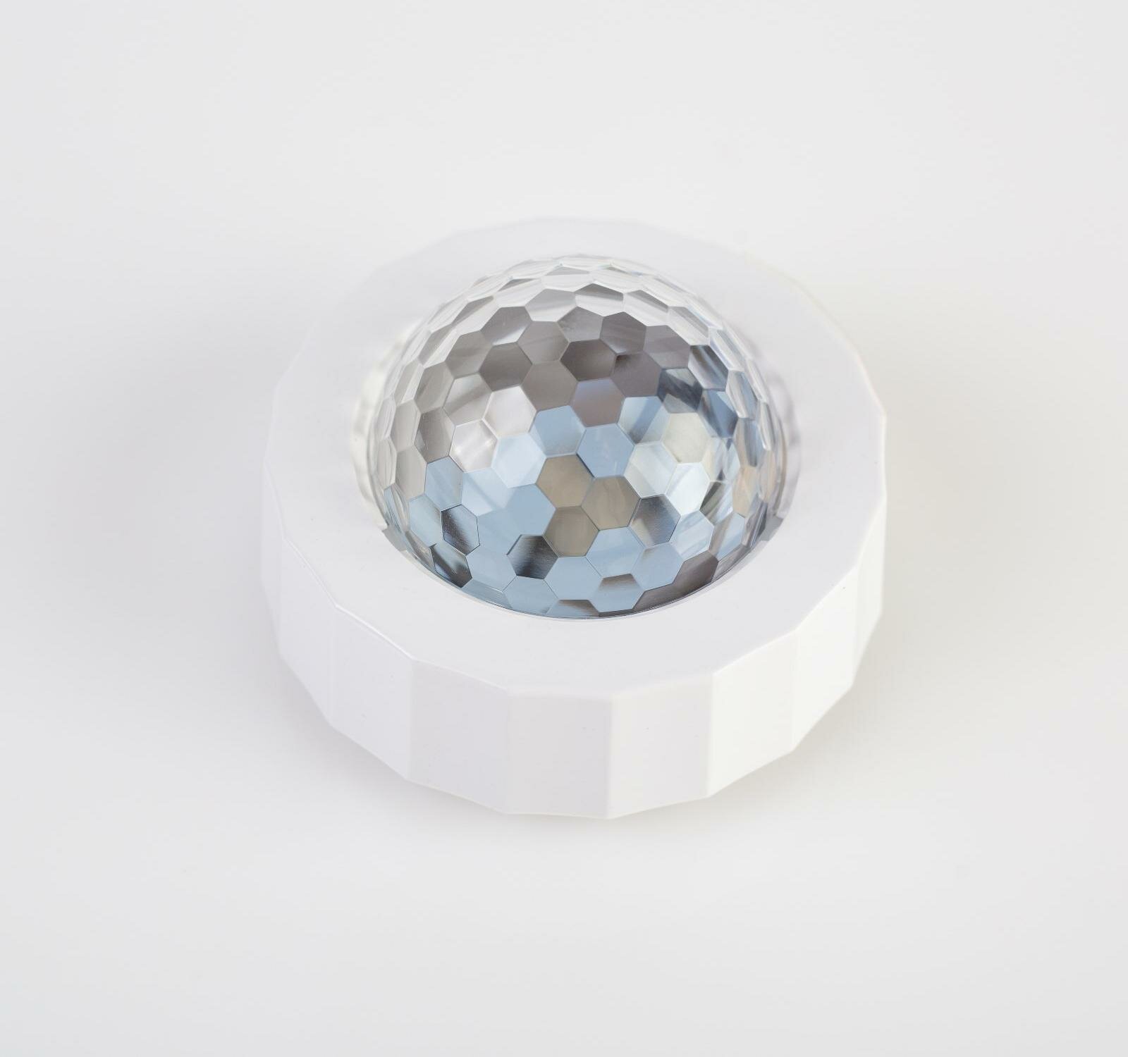 Luazon Lighting Световой прибор «Мини диско-шар» 8 см, автоматическая смена цвета, свечение RGB, 5 В