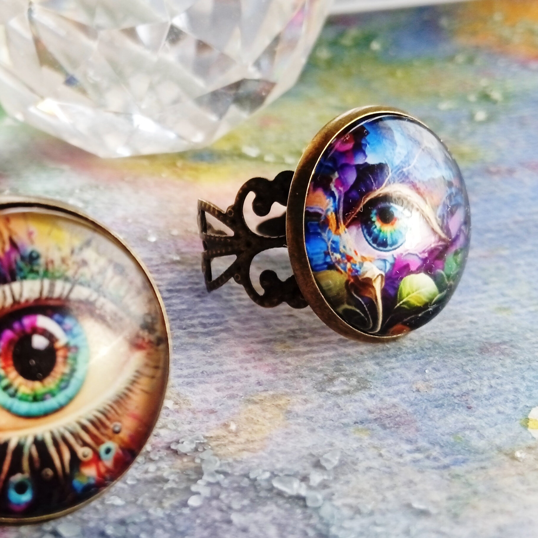 Кольцо, стекло