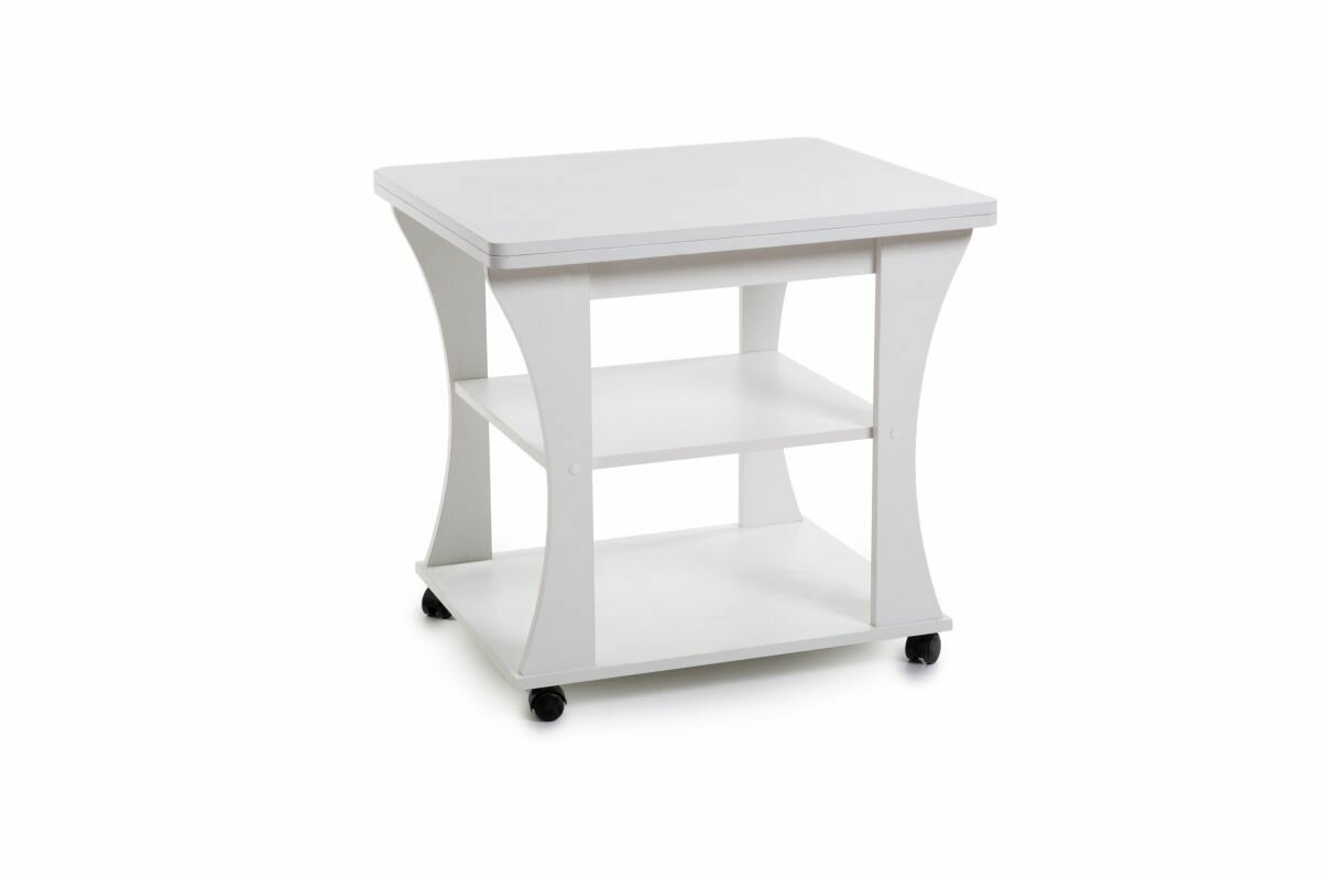 Стол журнальный СЖ-2 (трансформер) белый (Бител)