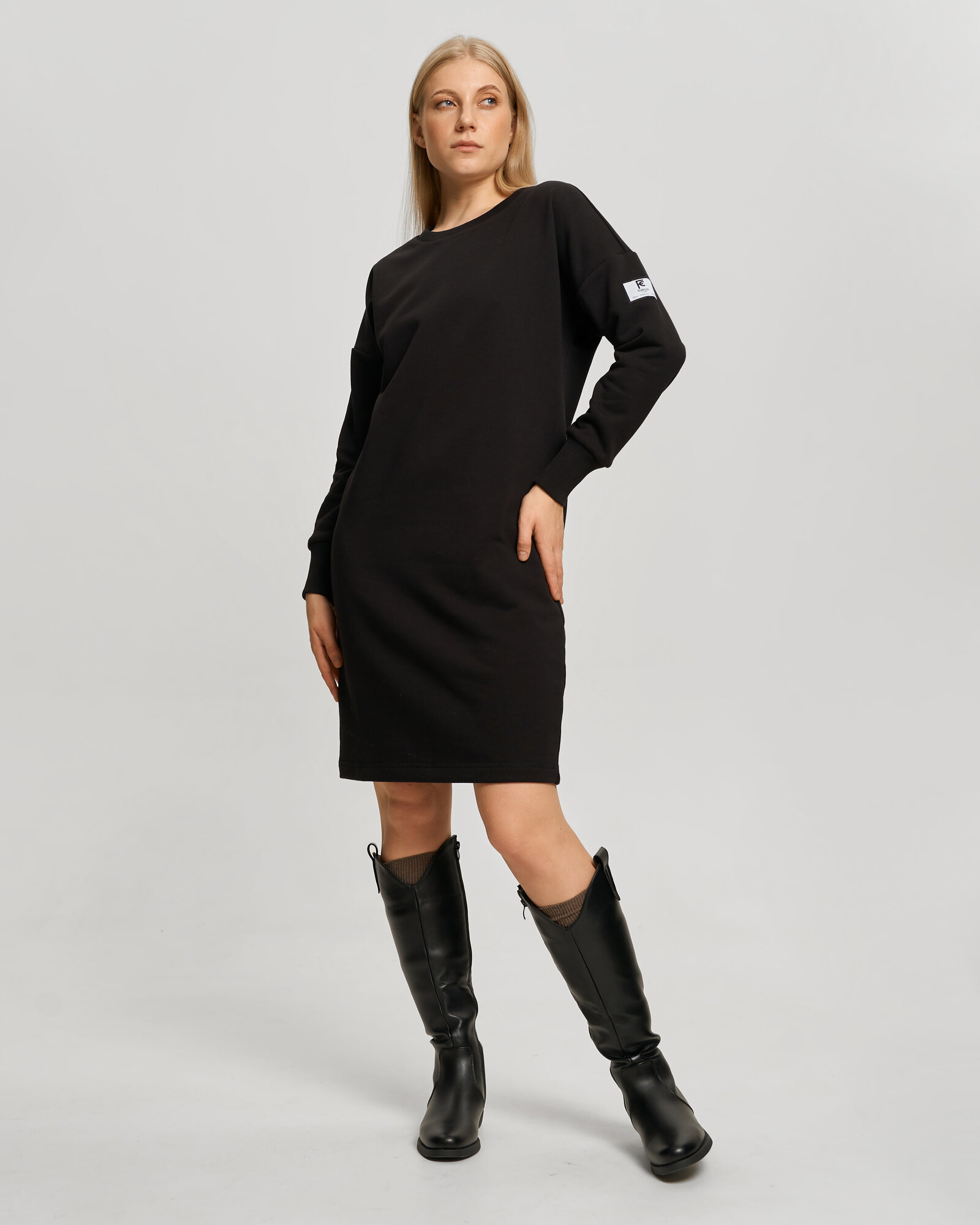 Платье офисное оверсайз