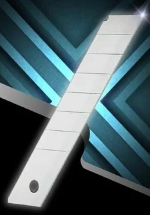 Лезвия для канц/строит ножа New Master, 1уп/10шт