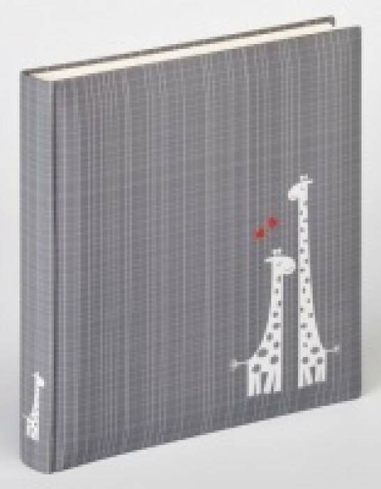 Фотоальбам Walther UK-143 28x30,5/50 бел. стр, 4 ил. стр. Little Darling (серый, детский)