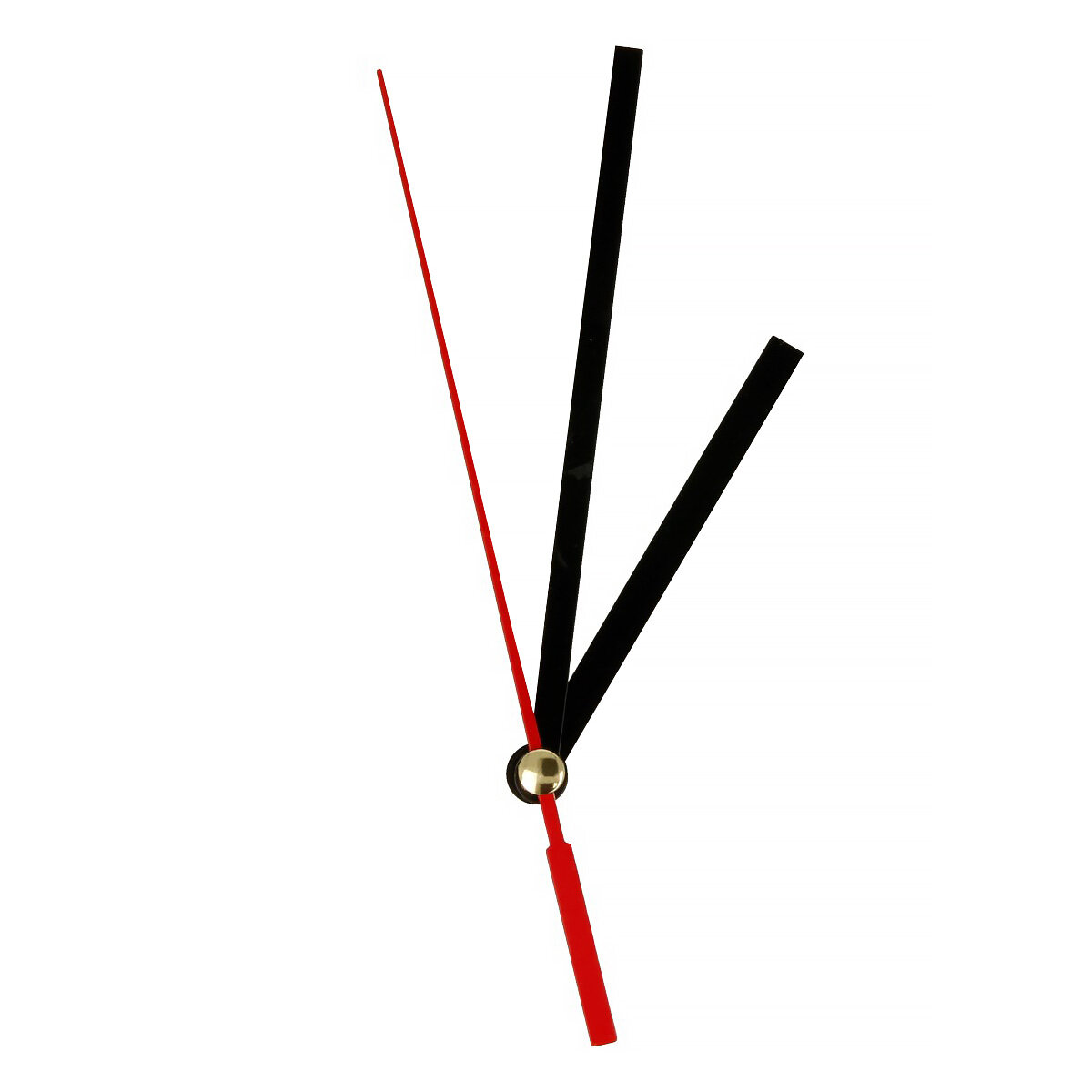 ЧМС-RF30 стрелки для часов часовая/минутная/секундная в еврослот 61/93/93 мм черный/красный